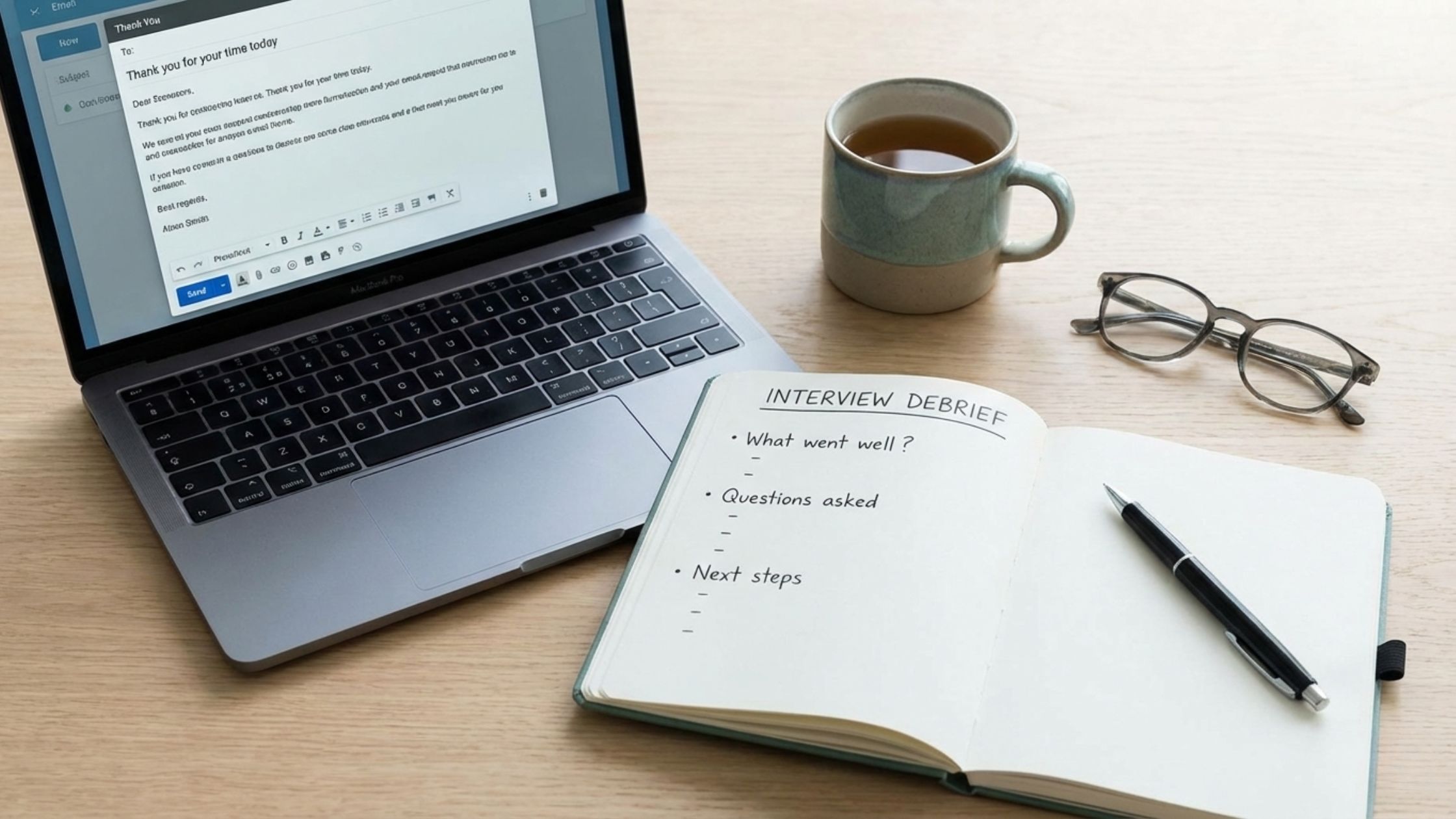Things to do after your interview | The Career Academy United Kingdom